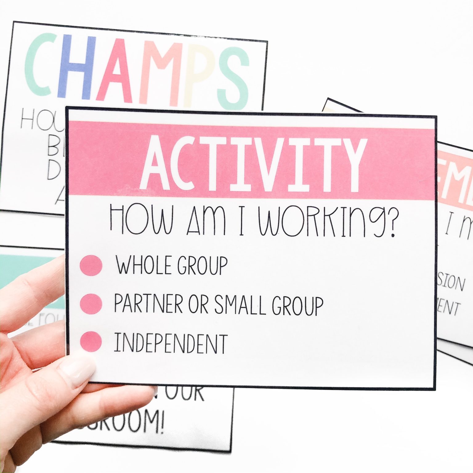 Simplify Your Classroom Management: C.H.A.M.P.S - Priceless Ponderings