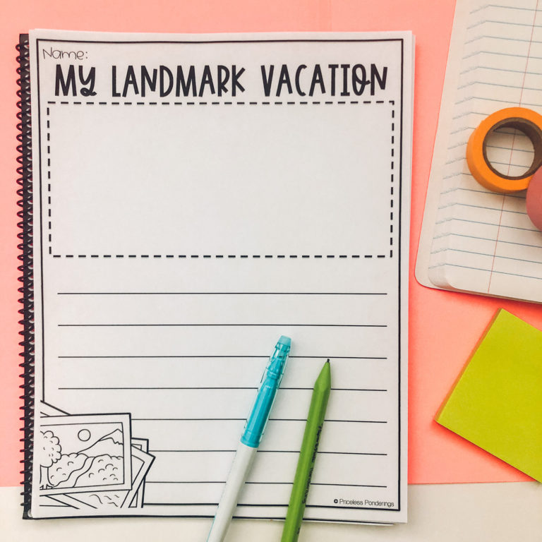 Landmarks Activities (And How To Teach Them) - Priceless Ponderings