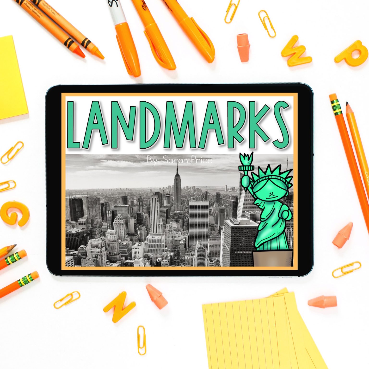 Landmarks Activities (And How To Teach Them) - FREE Vocabulary Cards