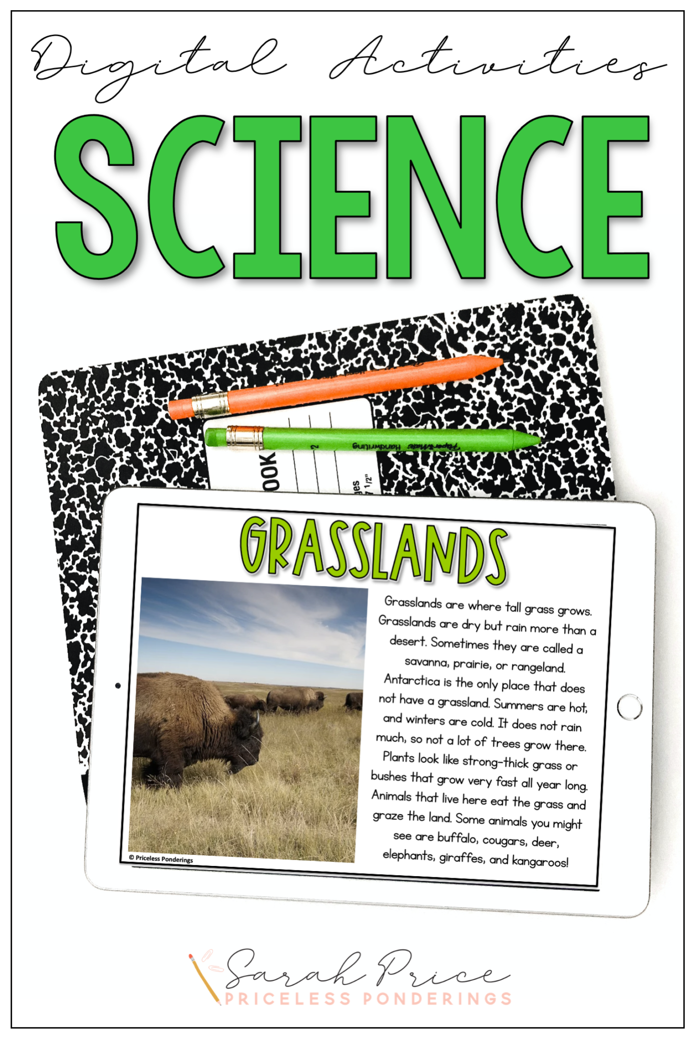 Low-Prep Habitat Activities For Elementary Science - Priceless Ponderings