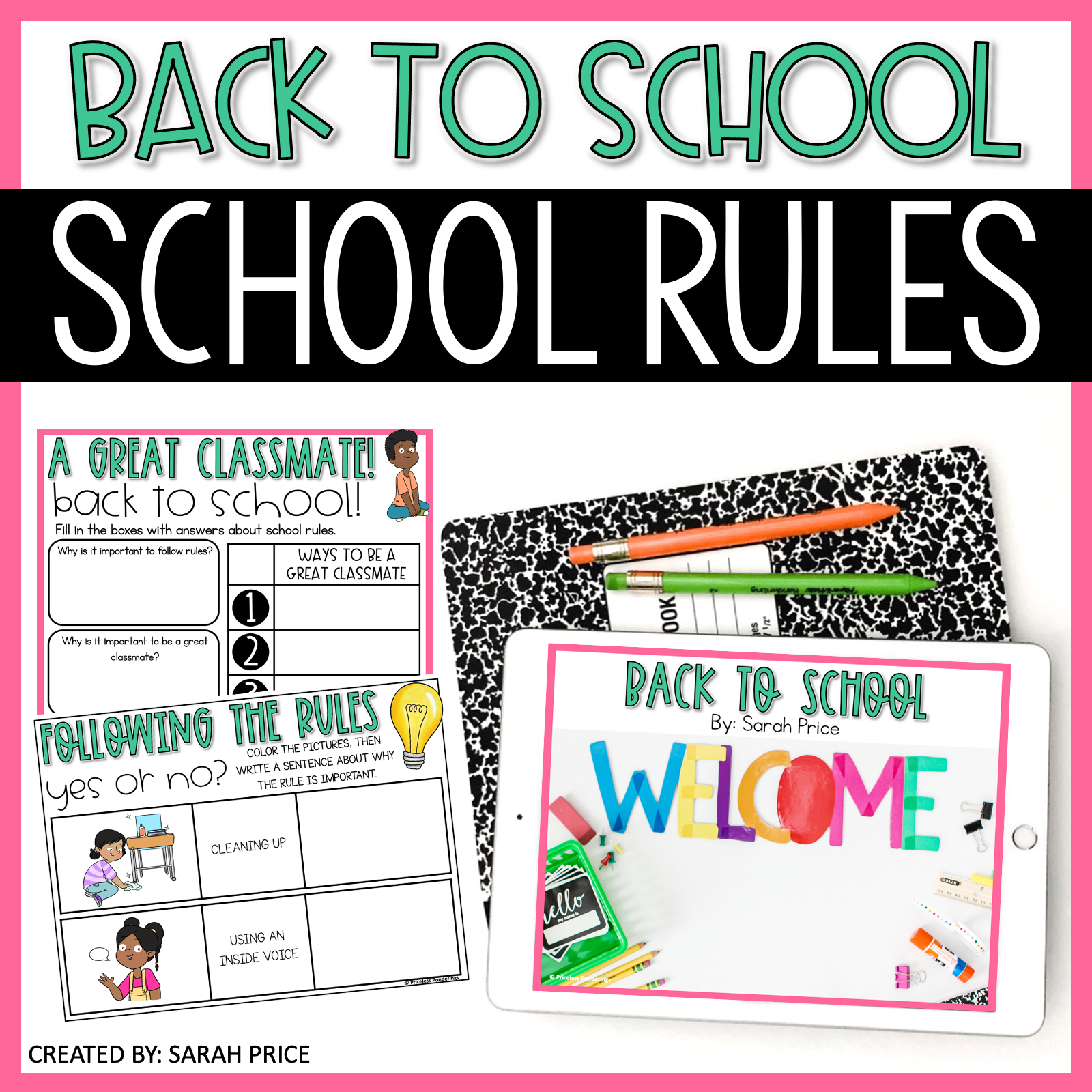 5 Fun Back to School Activities for Second Grade - Priceless Ponderings