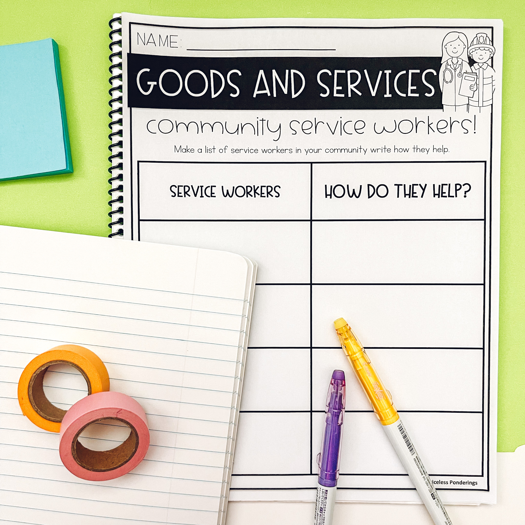 Teaching Goods And Services: Simple And Time-Saving Activities ...