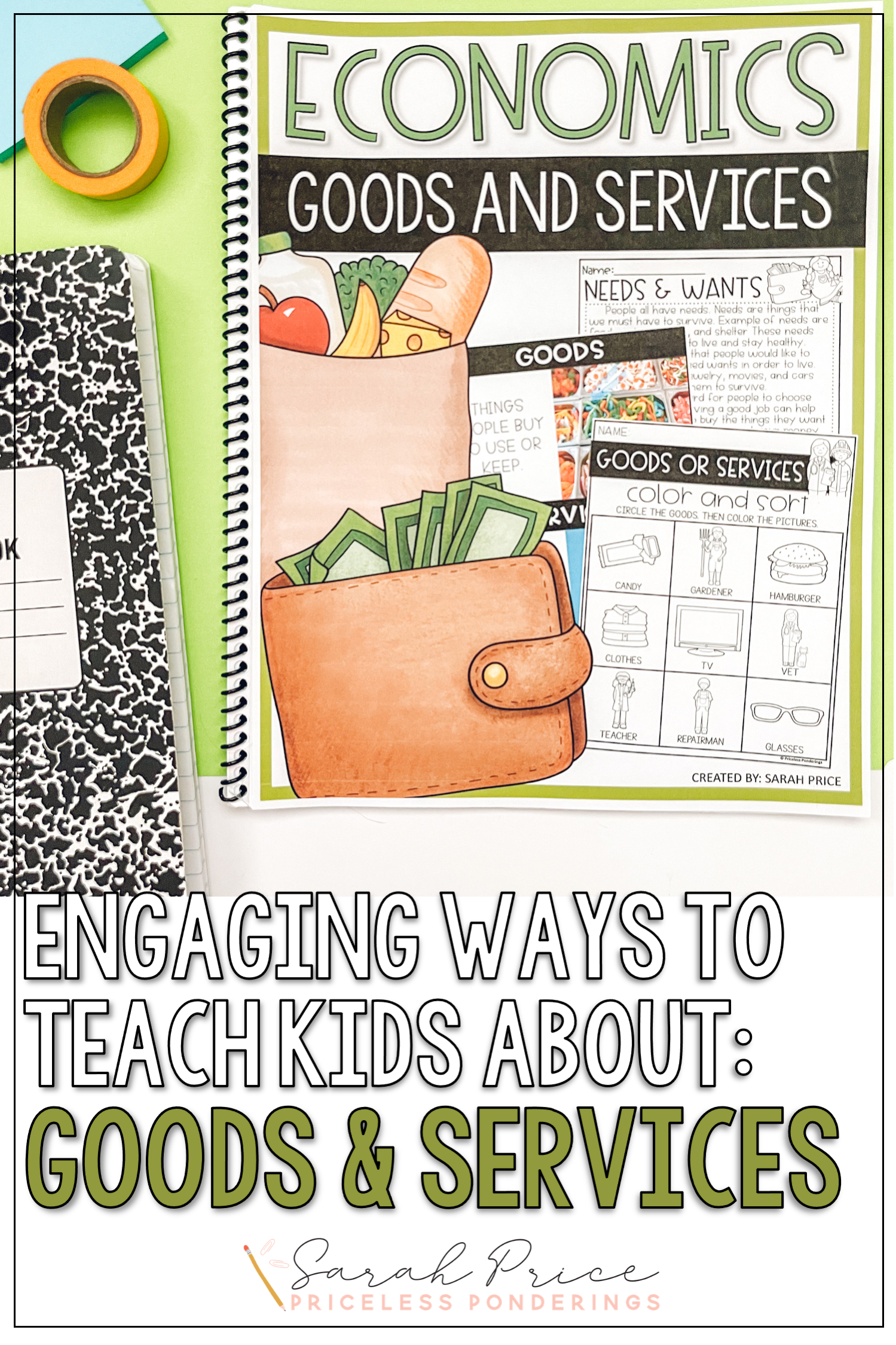 Teaching Goods And Services: Simple And Time-Saving Activities ...