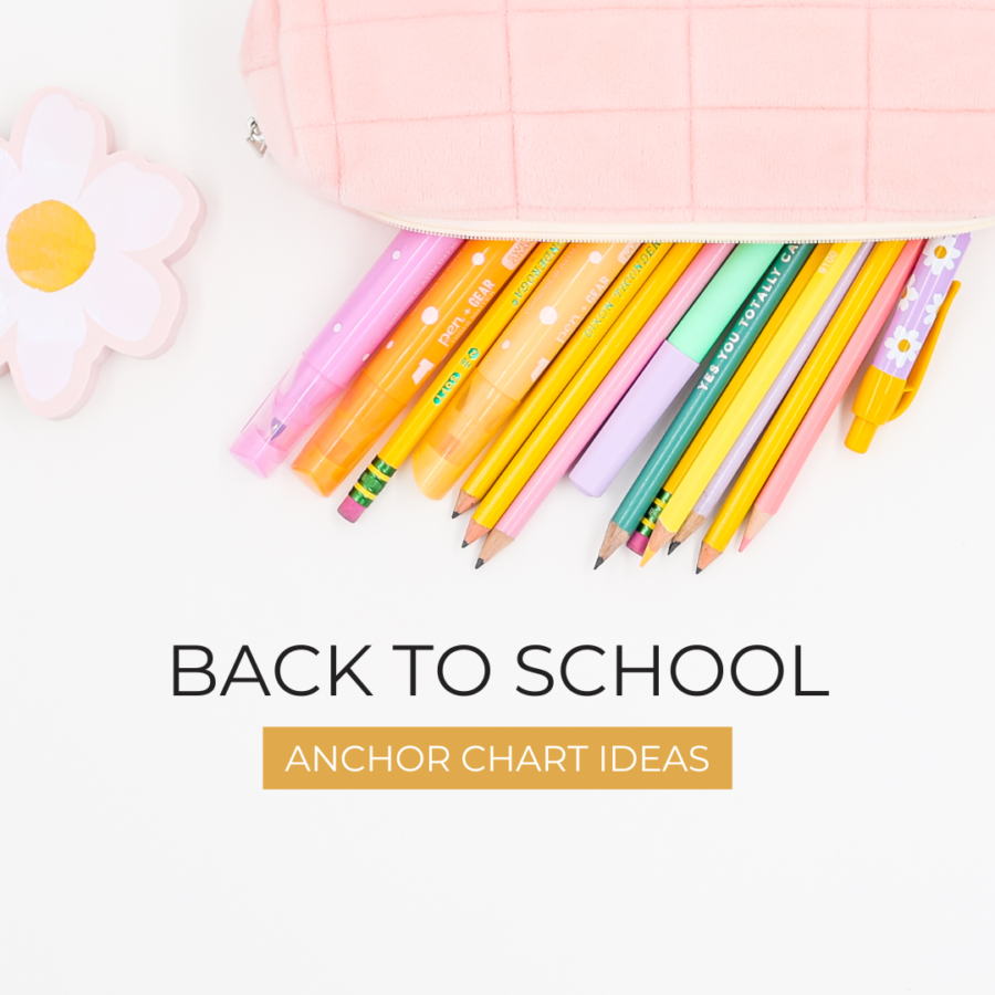 Anchor Chart Examples: 7 Easy Back-to-School Ideas For Your Classroom ...