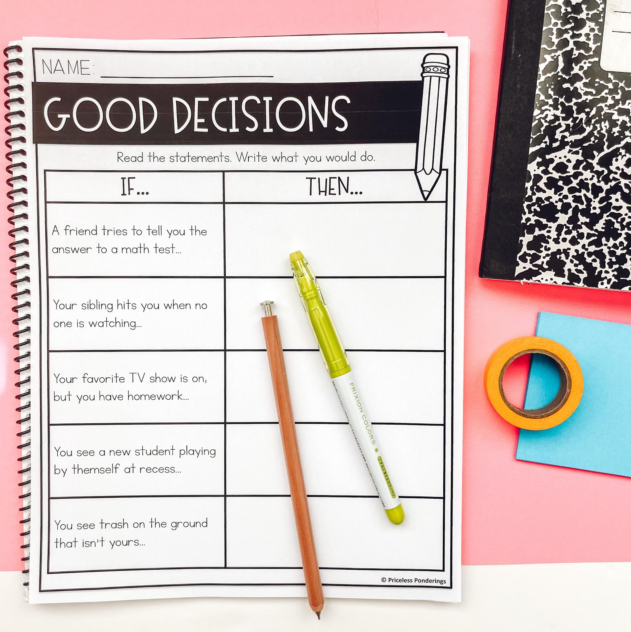 5 Favorite Character Education Activities For Kids - Priceless Ponderings