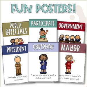 Public Officials & Government Leaders Activities | 2nd And 3rd Grade ...