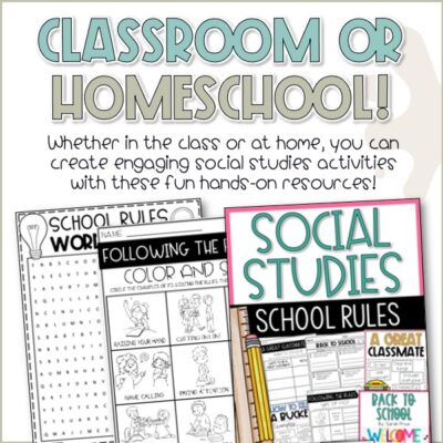 Back To School Activities | Classroom Rules And Procedures | Worksheets ...