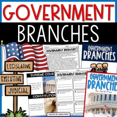 Branches Of Government Social Studies Resource For 2nd Grade ...