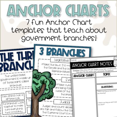 Branches Of Government Social Studies Resource For 2nd Grade ...