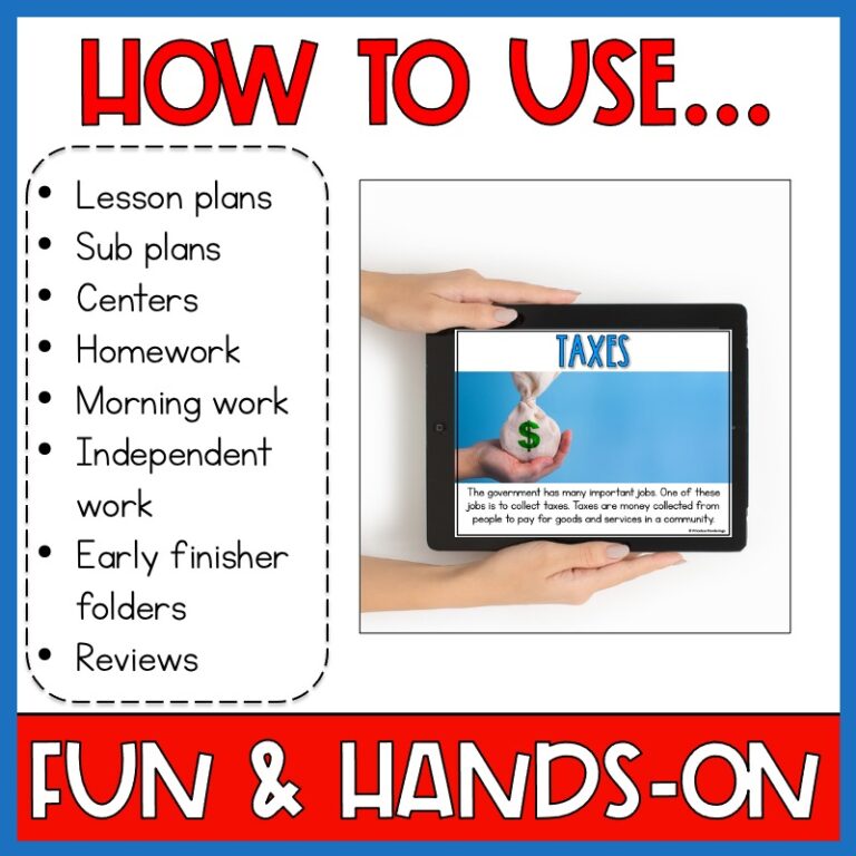 Government Taxes Digital Activities | Interactive Google Slides For ...