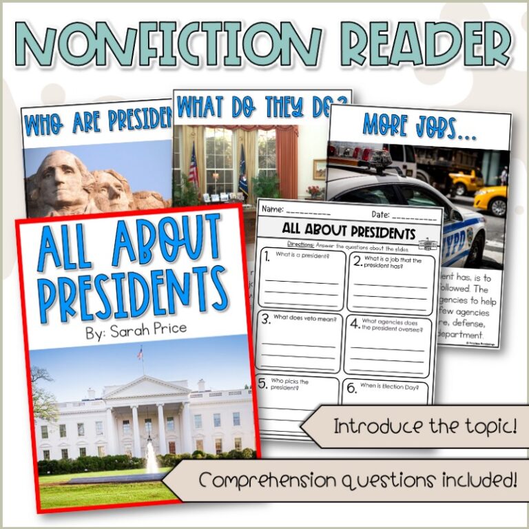 U.S. Presidents Activities And Worksheets | Presidents Day Lesson Plans ...