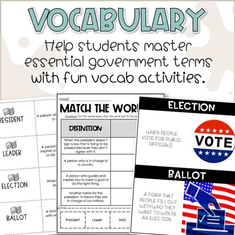 U.S. Presidents Activities And Worksheets | Presidents Day Lesson Plans ...
