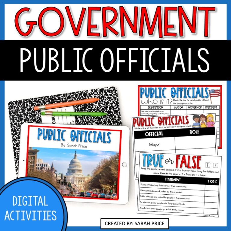 Government Public Officials Digital Activities | Google Slides For ...