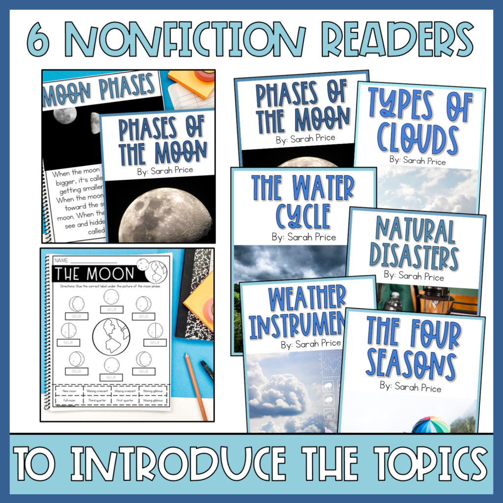 Weather Activities Interactive Science Notebook 2nd 3rd Grade Science ...