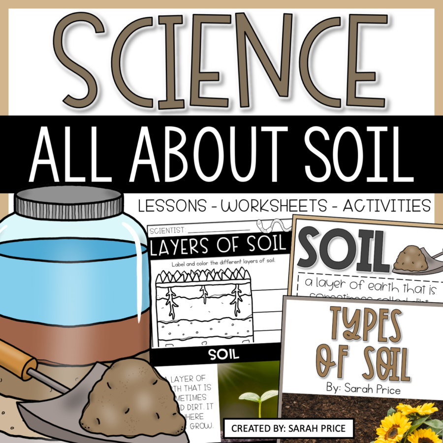 2nd & 3rd Grade Earth Science - Types Of Soil Activities & Layers Of ...