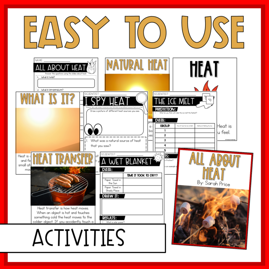 Forms Of Energy Worksheets Light Heat And Sound Activities - Priceless ...