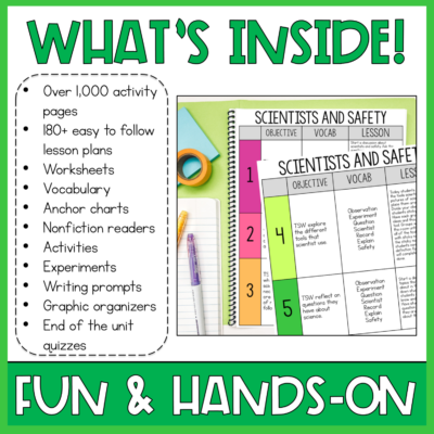 2nd Grade And 3rd Grade Science Interactive Notebook FULL YEAR BUNDLE ...