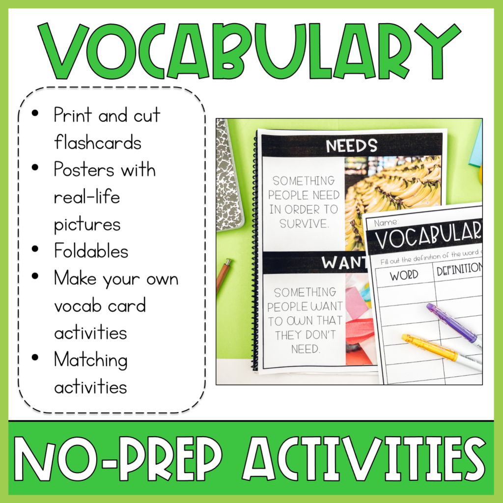 2nd Grade Social Studies Economics Activities | Goods Services Trade ...