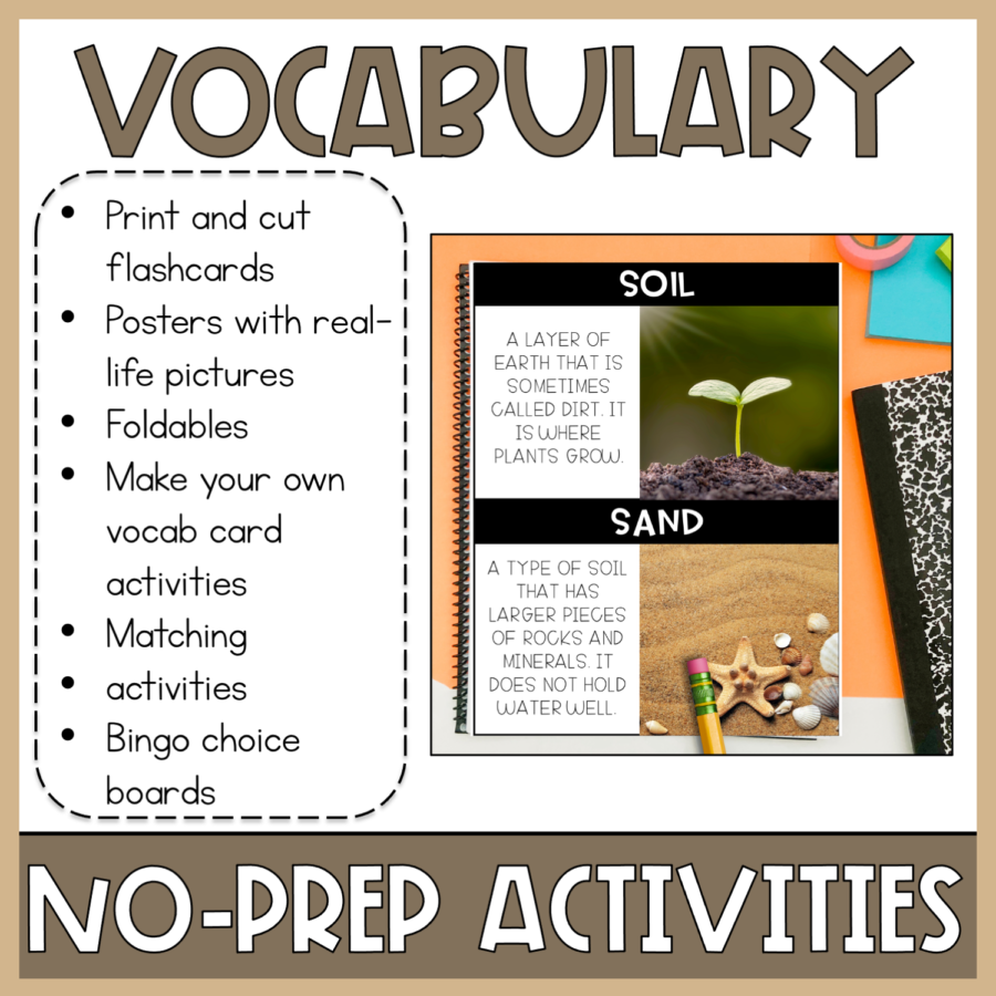 2nd & 3rd Grade Earth Science - Types Of Soil Activities & Layers Of ...