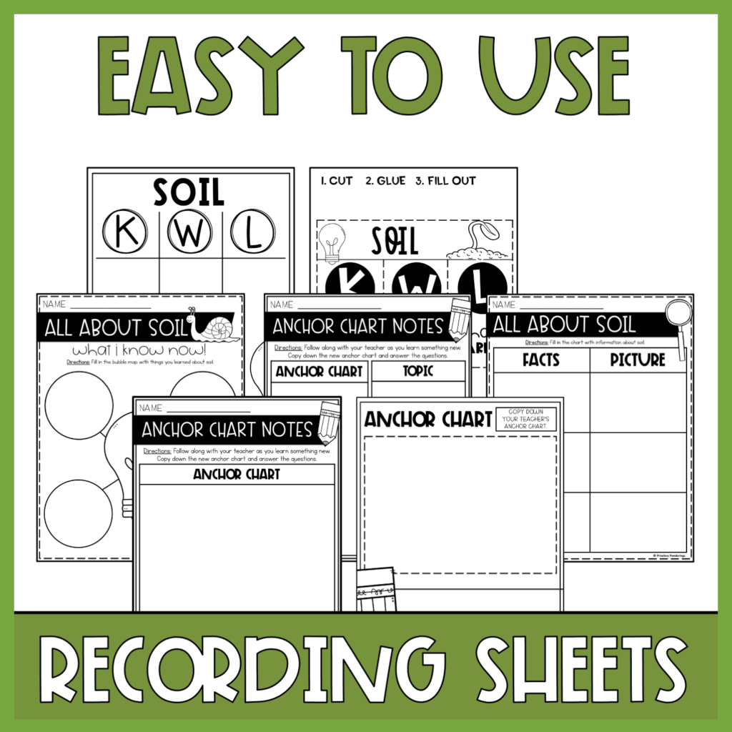 2nd & 3rd Grade Earth Science Anchor Charts And Posters Lesson Bundle ...