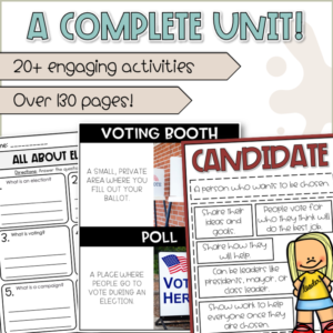 Mock Election Voting Activities | Student Government - Priceless Ponderings