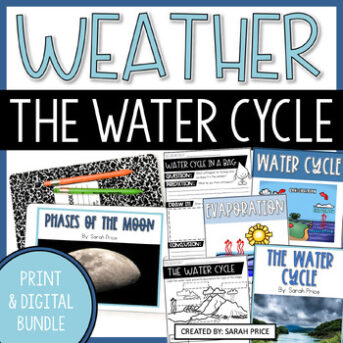 Water Cycle & Weather Lessons - 2nd & 3rd Grade Science Experiments ...