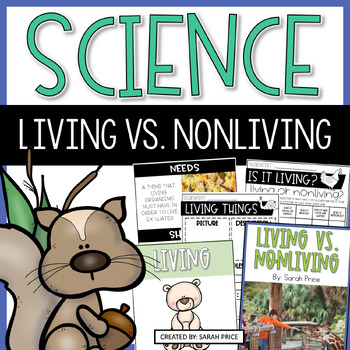 1st & 2nd Grade Life Science - Living & Non-Living Things Activities ...