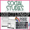Good Citizenship Flipbook Activities - 2nd & 3rd Grade Social Studies ...