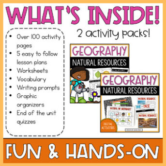 Natural Resources Lessons, Worksheets & Digital Activities - 2nd Grade ...