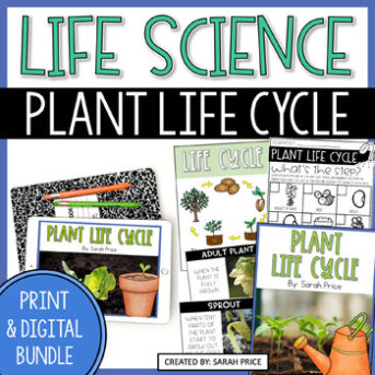 Plant Life Cycle Worksheets And Digital Activities Bundle - Priceless ...