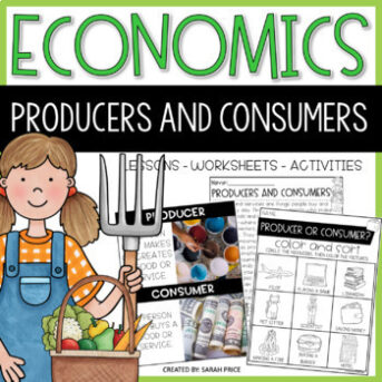 2nd Grade Social Studies Economics Activities | Goods Services Trade ...