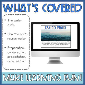 Water Cycle & Weather Activities - 2nd & 3rd Grade Science Digital ...