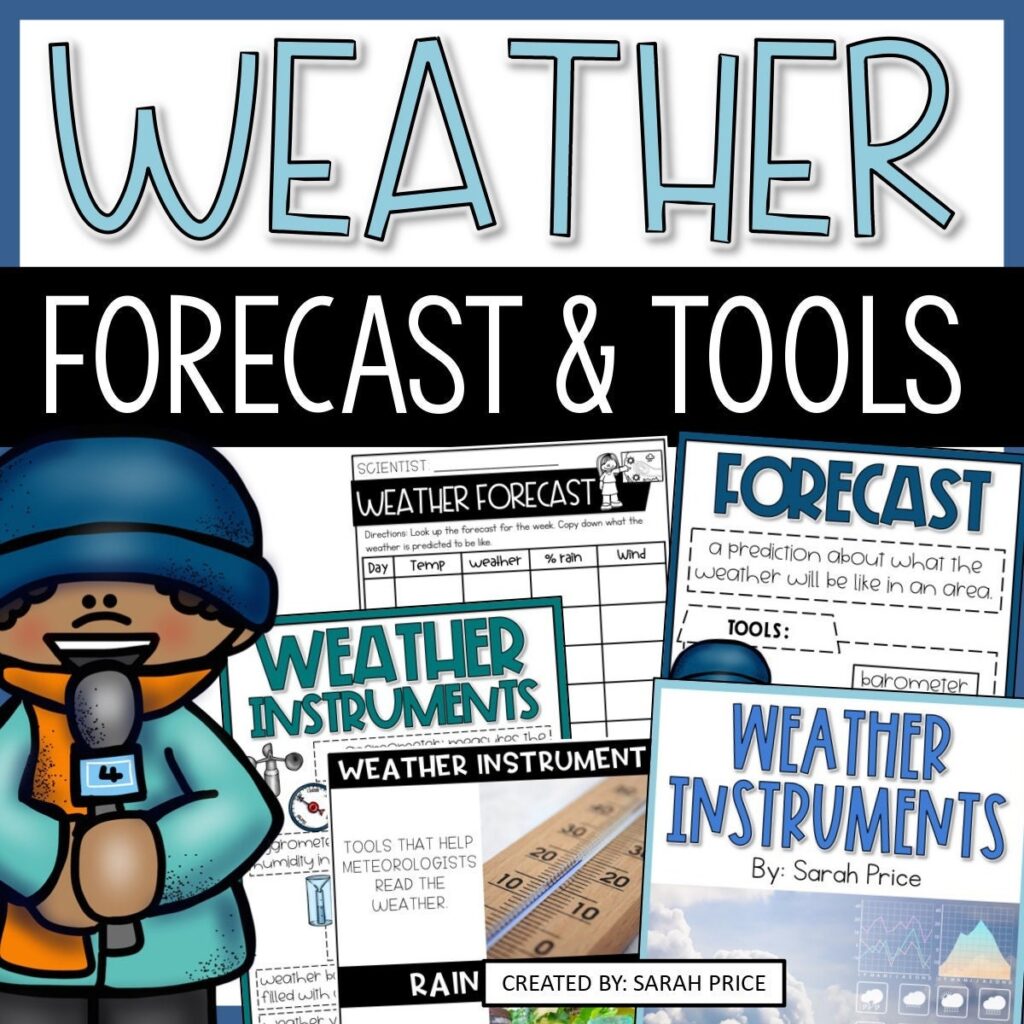 Weather Tools & Forecasting Lessons & Activities - 2nd & 3rd Grade ...