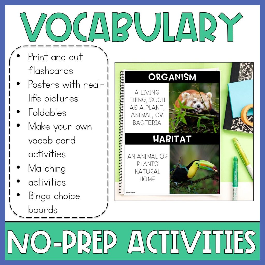 Animal Habitats And Biomes AND Basic Needs Of Animals Science Unit For ...