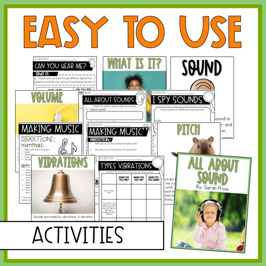 2nd Grade Science Sound Energy Science Experiments Science Interactive ...