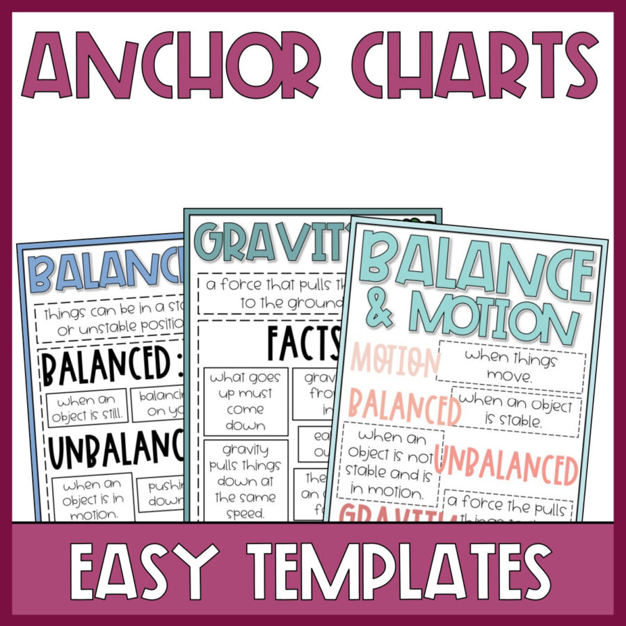 Gravity & Balance Activities, Lessons, Worksheets - 2nd & 3rd Grade ...