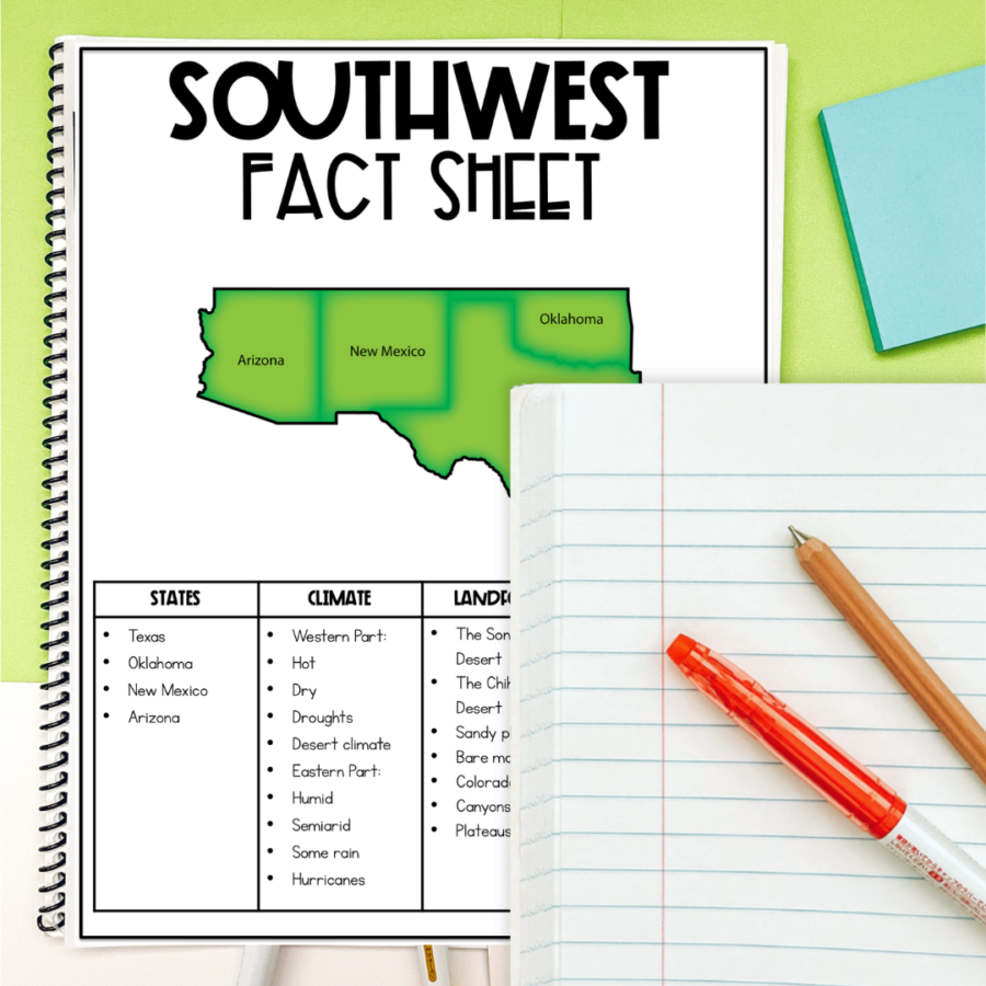Low-Prep 5 Regions Of The United States: Activities - Priceless Ponderings
