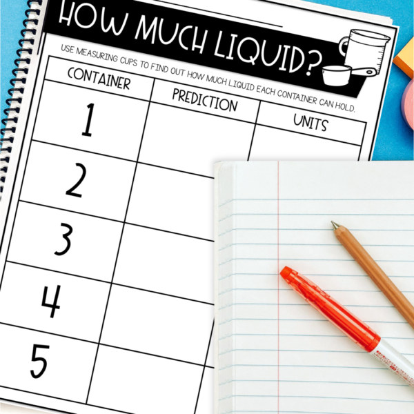 How To Measure Liquid Volume And Capacity: Fun Worksheets - Priceless ...