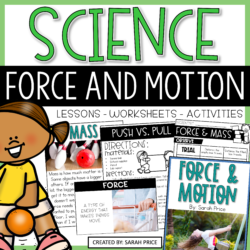 Easy Forces And Motion Unit: Physical Science Worksheets - Priceless ...
