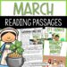 July Reading Comprehension Passages For 2nd And 3rd Grade