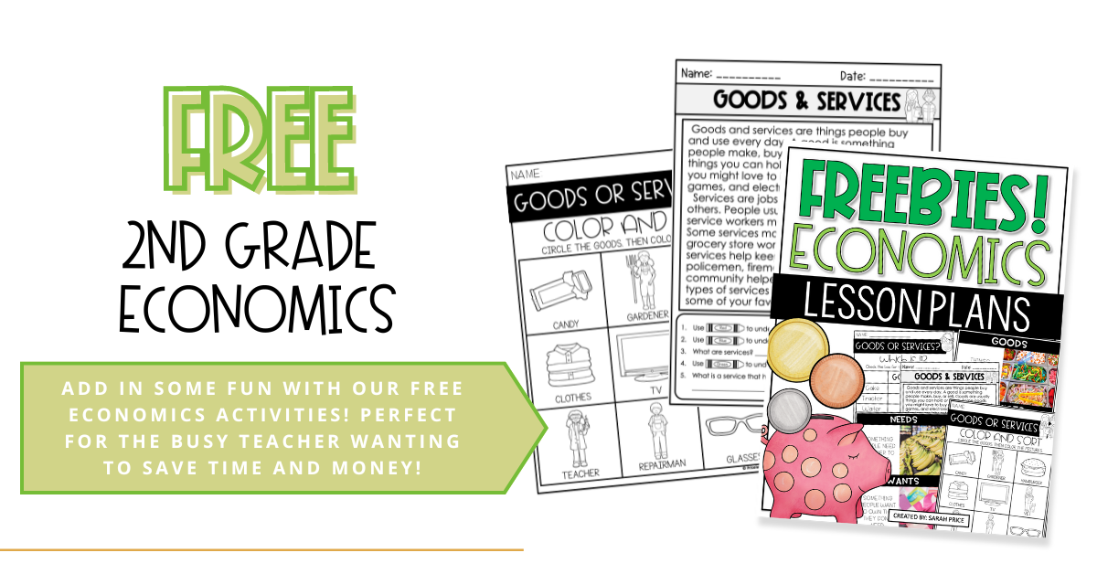 Free Basic Economics Worksheet Unit For Kids - Priceless Ponderings