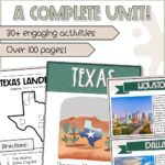 4th Grade Geography Worksheets | Texas Landmarks And Cities