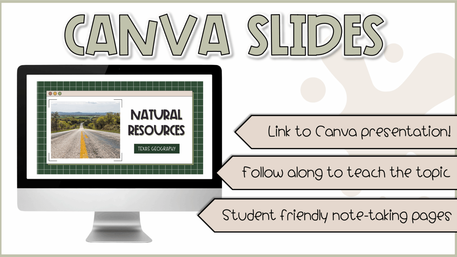 Texas Natural Resources | 4th Grade Social Studies Unit