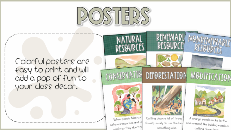 Texas Natural Resources | 4th Grade Social Studies Unit