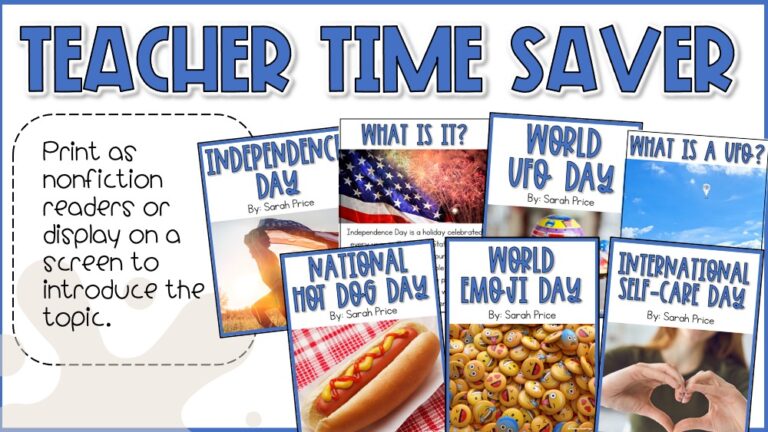 July Reading Comprehension Passages For 2nd And 3rd Grade