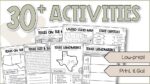 4th Grade Geography Worksheets | Texas Landmarks And Cities